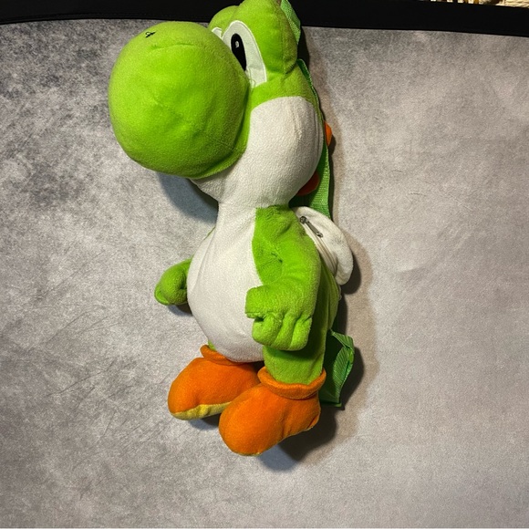Toys | Nintendo Yoshi 18 Plush Backpack Super Mario Brothers 211 Green ...